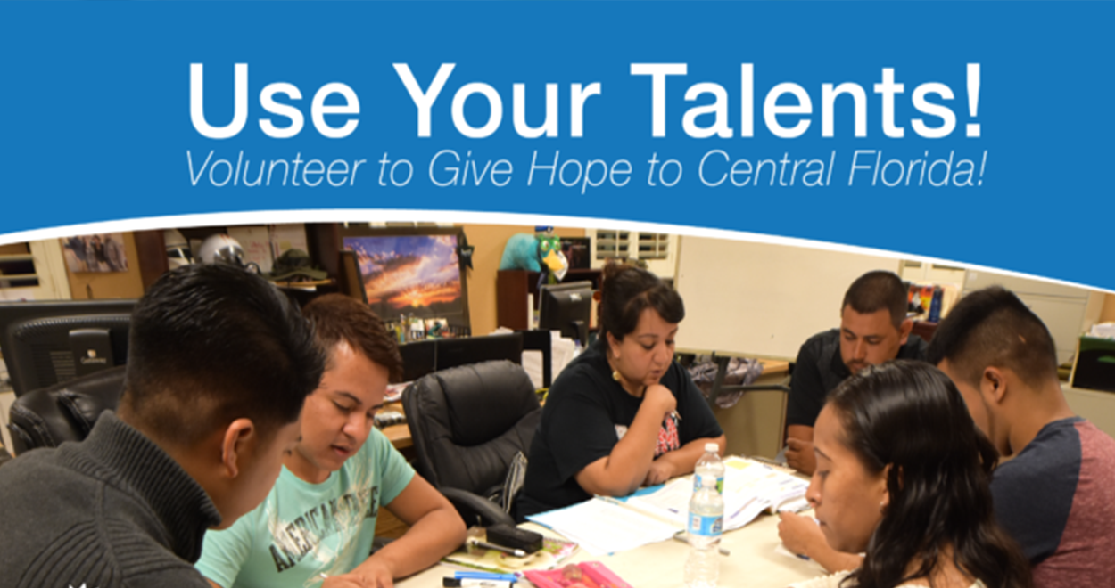 Spread Hope Throughout Central Florida - Hope CommUnity Center