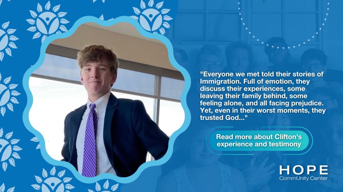 Rekindling connections made through Hope - Hope CommUnity Center